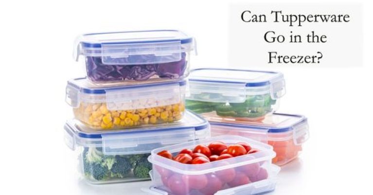 Can You Freeze Tupperware Containers? | Storage Box Reviews